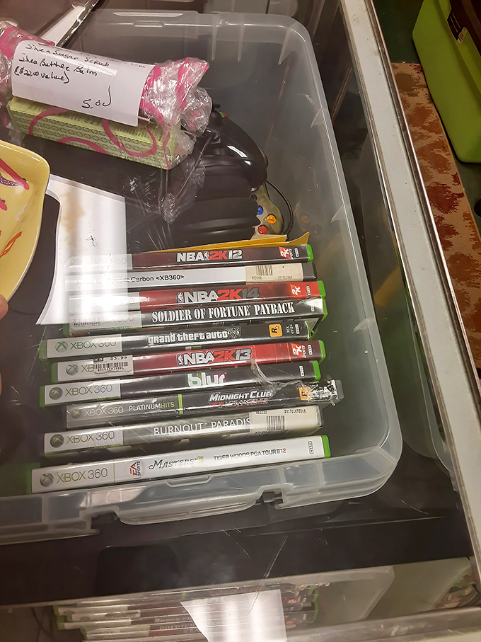 Gaming nostalgia by the binful – these Xbox 360 titles represent countless hours of virtual adventures. Yesterday's cutting-edge technology becomes today's affordable trip down memory lane.