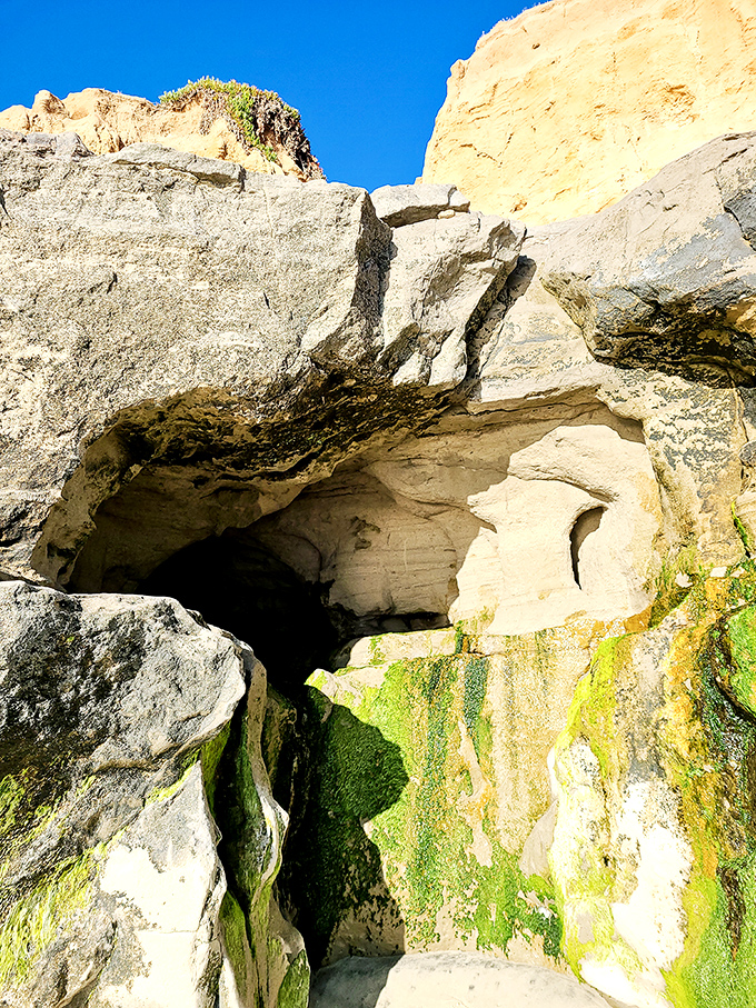 Nature's own sculpture gallery &ndash; where water, wind, and time collaborate to create spaces that feel both ancient and alive.