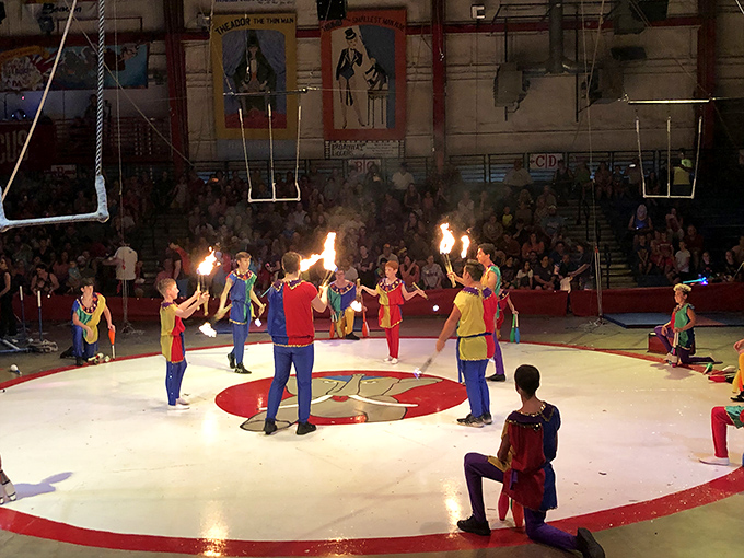 Peru's circus heritage comes alive in this fiery performance, where young performers prove small towns can produce big talents and even bigger spectacles.