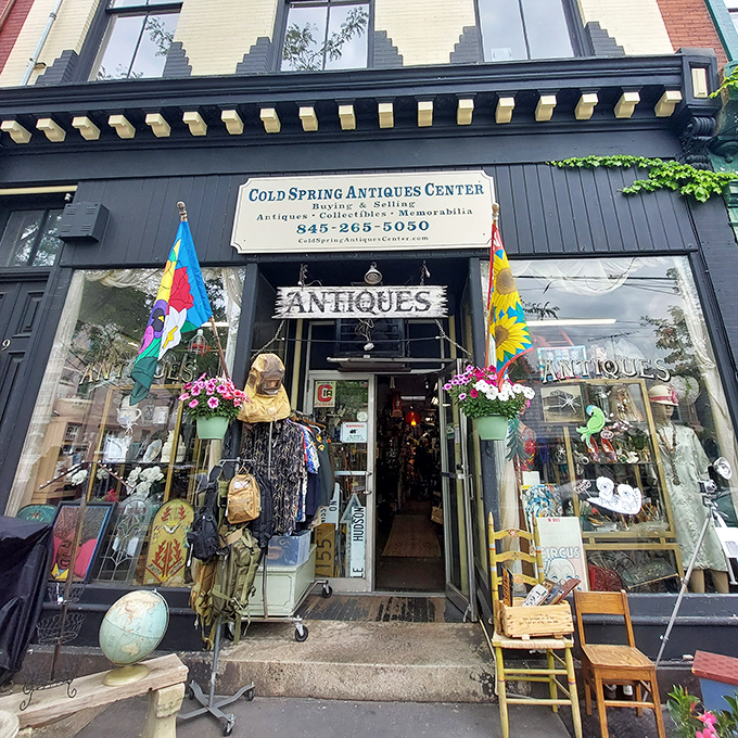 Step into Cold Spring Antiques Center and prepare for a treasure hunt where someone else's discarded oddities become your prized possessions.