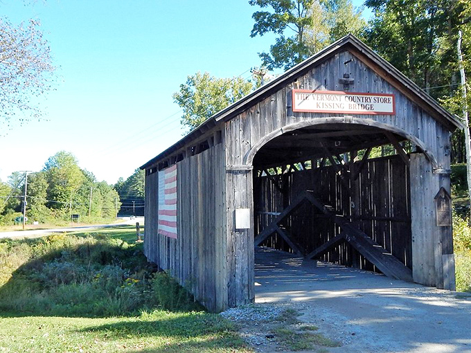 Not just a covered bridge &ndash; it's Vermont's architectural handshake, welcoming you to cross water the same way travelers have for centuries.