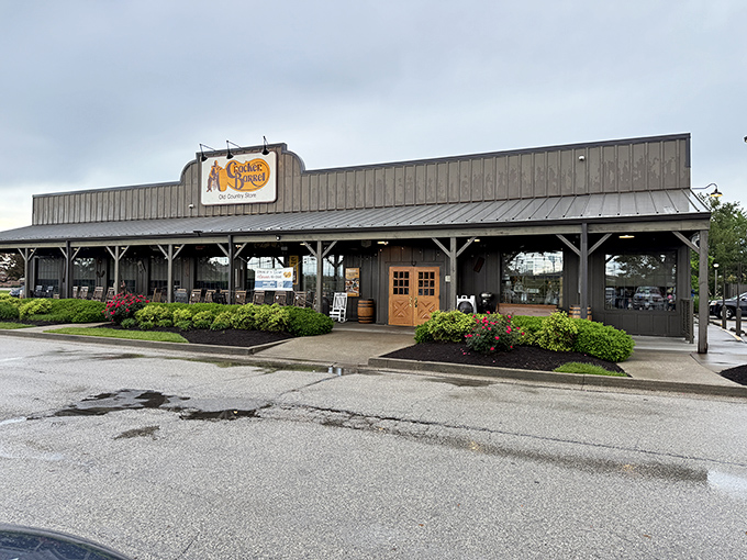 Cracker Barrel combines comfort food with rocking chair philosophy&mdash;where breakfast at 4 PM is not just allowed but encouraged.