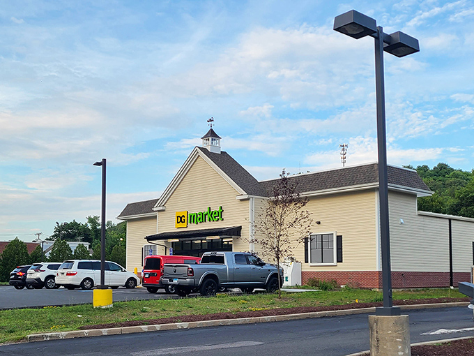 The local market offers essentials without the overwhelming 47 varieties of everything that bigger stores use to induce decision paralysis.