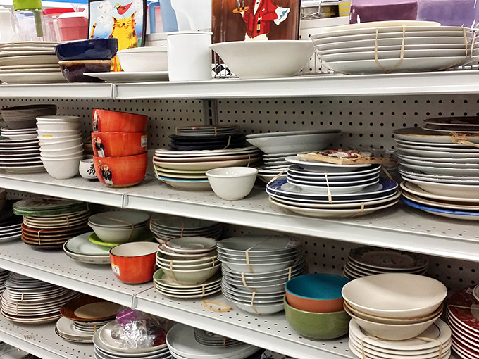 Dish department dreams &ndash; from everyday plates to fancy china that someone's grandmother once saved for "special occasions" that never came.