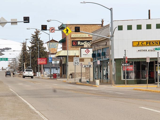 Downtown Kemmerer's storefronts create that perfect small-town tableau where every business has a story and every owner knows your name.