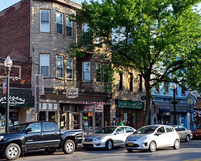 Historic buildings with character lines earned through generations. Like your favorite aunt who ages gracefully without hiding her years. 