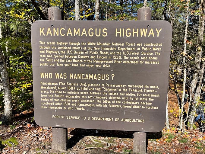 History lessons are better outdoors. This marker tells the story of a chief whose name you can't pronounce but whose legacy you can't forget.