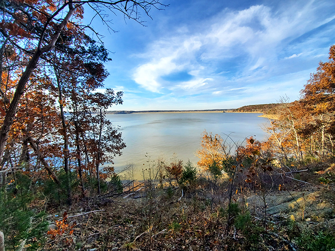 Elk City State Park offers peaceful lake views that'll make you forget whatever stress you brought along.