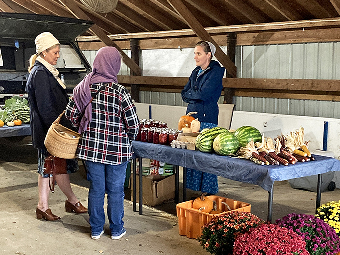 The farmers market: where conversations about heirloom tomatoes become friendships, and recipes are shared like family heirlooms.