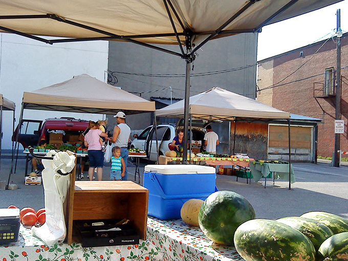 Sedalia's farmers market offers farm-to-table freshness without pretension, where watermelons and community connections grow in equal abundance.