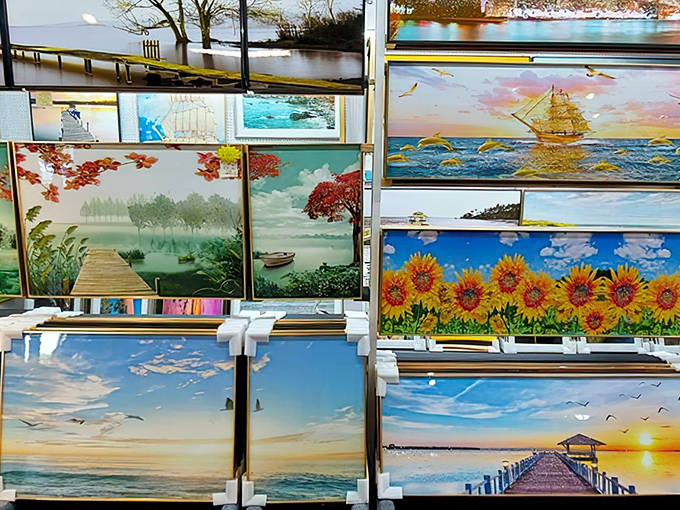 Florida's essence captured on canvas! These coastal scenes promise eternal sunsets and perfect beaches, no sunscreen required.