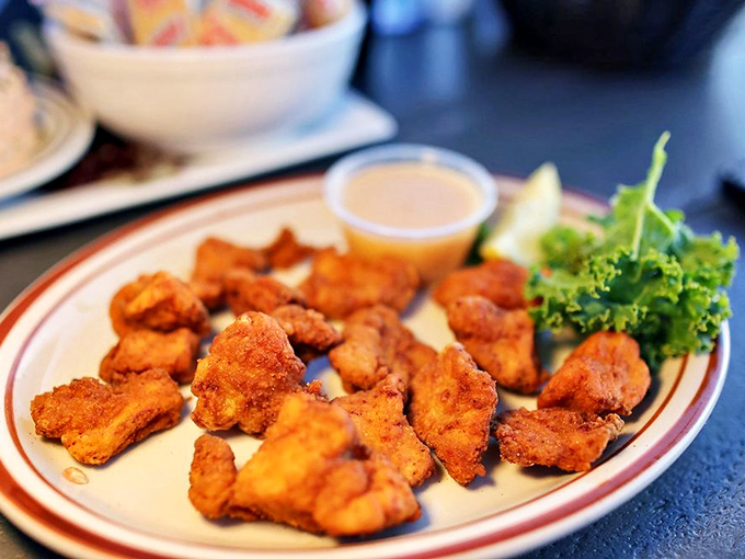 Gator bites: Florida's version of "when in Rome." Crispy, tender, and the perfect conversation starter for out-of-town guests.