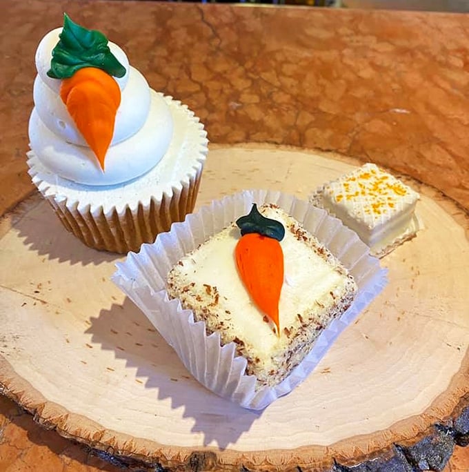 Carrot cake treats prove that vegetables can indeed be dessert heroes when properly introduced to cream cheese frosting and loving hands.