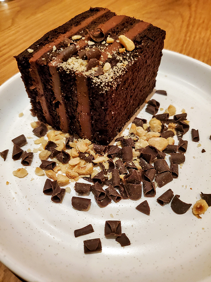 This chocolate torte isn't just dessert&mdash;it's architecture, engineering, and pure indulgence stacked in layers that make you forget counting calories was ever a thing.