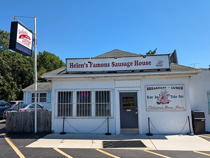 Helen's Famous Sausage House may look modest, but its legendary breakfast offerings have launched countless road trips and cured innumerable hangovers.