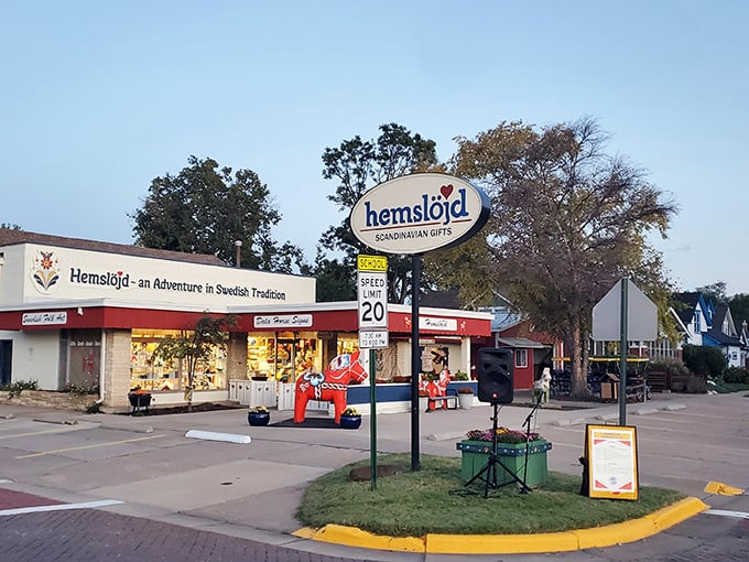 Hemsl&ouml;jd isn't just fun to pronounce&mdash;it's a treasure trove of Swedish gifts where dala horses run free and wallets empty willingly.