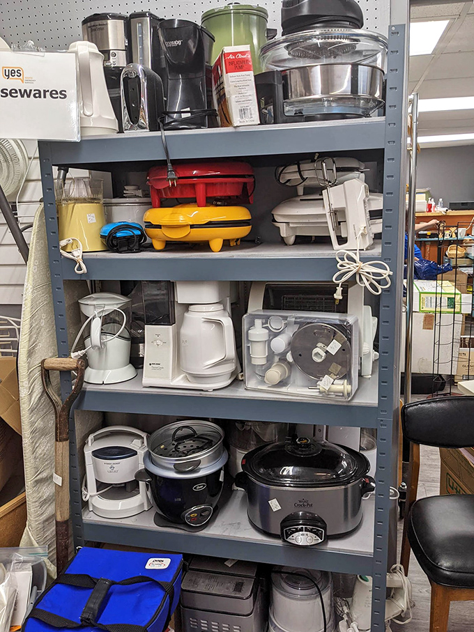 From coffee makers to crock pots, this appliance section proves kitchen essentials don't require paying retail therapy prices.