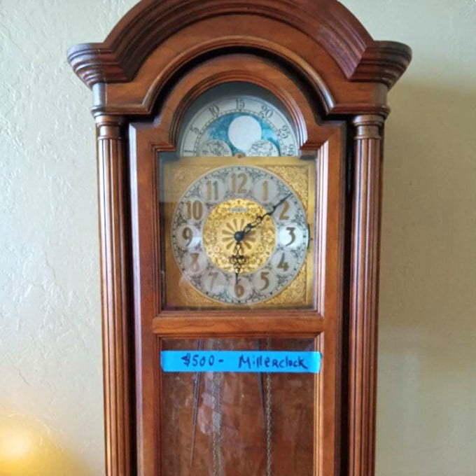 This grandfather clock doesn't just tell time&mdash;it tells history. The kind of timepiece that makes checking your phone feel embarrassingly pedestrian.