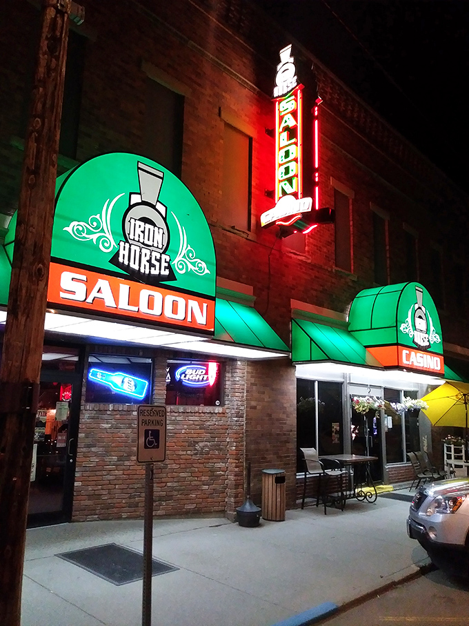 When the neon lights of the Iron Horse Saloon flicker on, Forsyth reveals its evening personality&mdash;welcoming, unpretentious, and authentically Montana.
