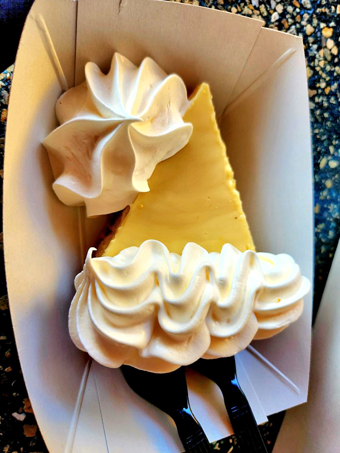 Key lime pie that strikes the perfect balance between sweet and tart&mdash;like Florida sunshine in dessert form. The whipped cream is just showing off at this point.