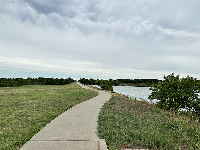 Walking trails hug the shoreline, offering views that no smartphone camera can truly capture&mdash;though you'll certainly try!