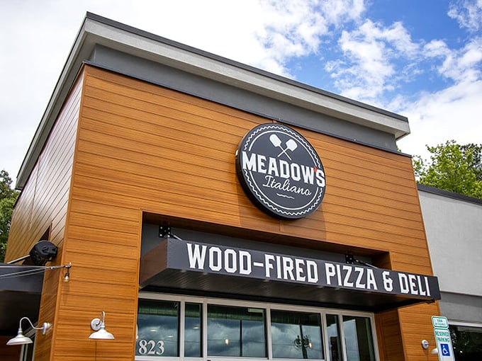 Meadows Italian brings wood-fired pizza to Mooresville, because even small-town America deserves better than whatever comes in a delivery box.