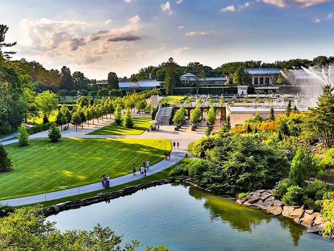 Longwood Gardens presents nature as high art. This breathtaking landscape makes even non-gardeners contemplate buying a trowel and some seeds.