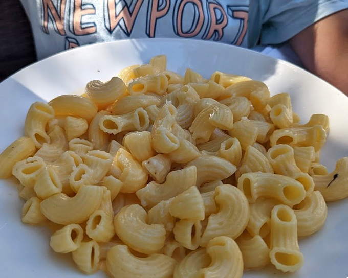This isn't just mac & cheese&mdash;it's comfort in a bowl, with each perfectly cooked pasta tube hugging just the right amount of creamy, cheesy goodness.