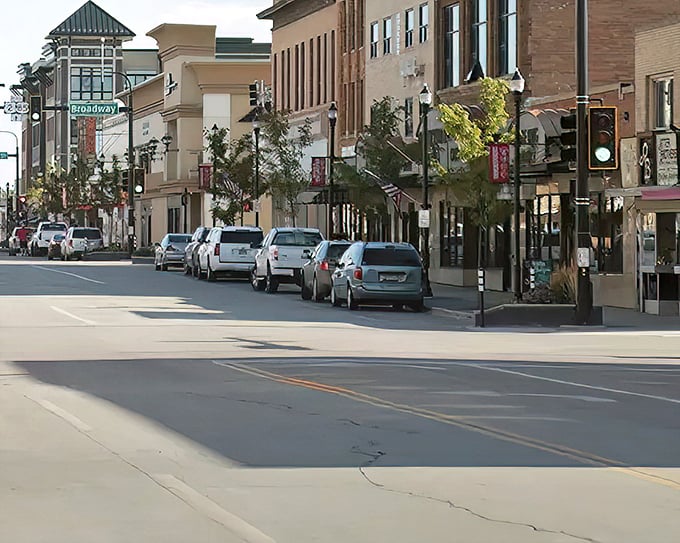 Main Street's revitalized storefronts invite leisurely strolls and spontaneous conversations &ndash; where window shopping doesn't require a second mortgage.