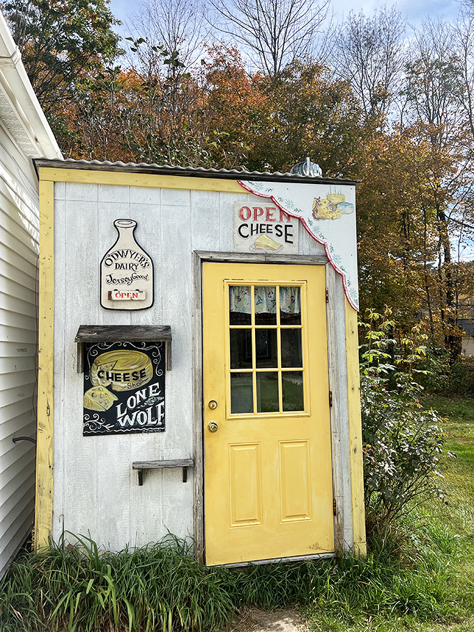 This tiny cheese shop proves that sometimes the most delicious discoveries come in the smallest packages &ndash; a dairy lover's treasure chest.