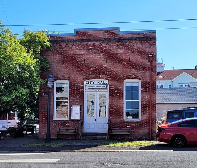 Jacksonville's historic City Hall might be small, but it's served big dreams since the gold rush days &ndash; proof that good governance doesn't need fancy digs.