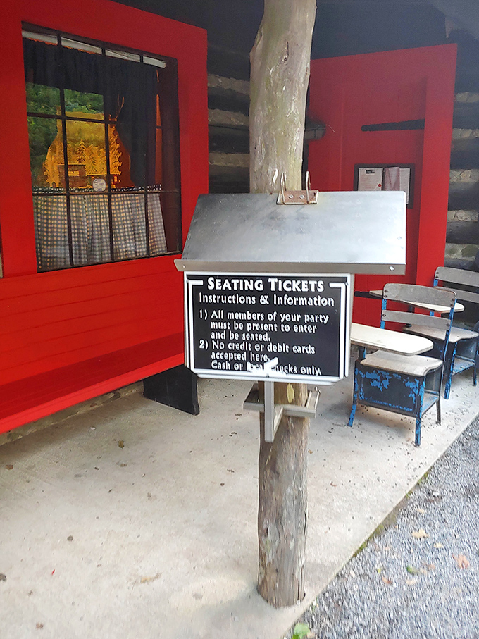 The entrance experience sets expectations perfectly: All members of your party must be present, no credit cards, and prepare for a memorable meal.