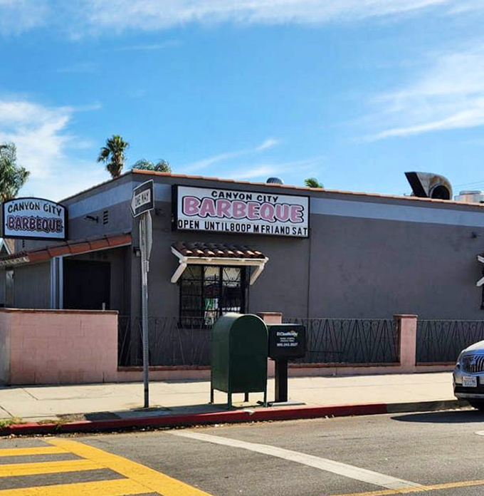 From the street, it's just another building. For those in the know, it's a pilgrimage site where barbecue dreams come true. California sunshine and Texas-worthy barbecue&mdash;what more could you want?