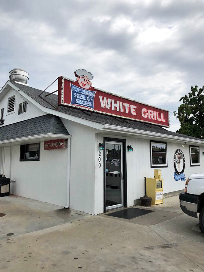That chef mascot has witnessed decades of American history while maintaining his cheerful demeanor. We could all learn something from him.