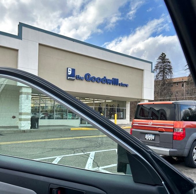 Approach with purpose, leave with treasures. This unassuming building houses more fashion potential than most high-end department stores.