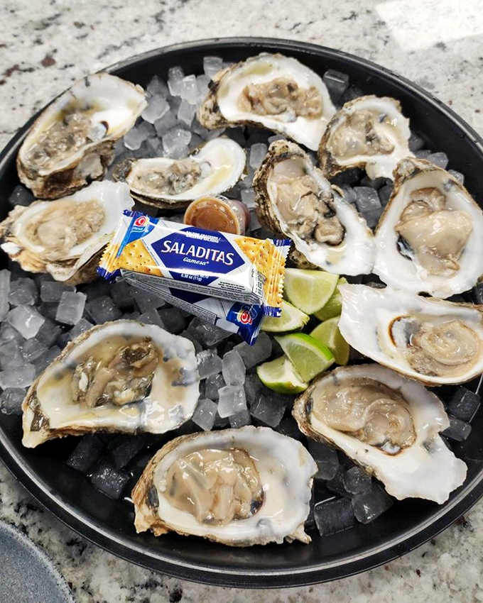 Fresh oysters on ice&mdash;nature's perfect appetizer. These briny treasures need nothing more than a squeeze of lime and good company.