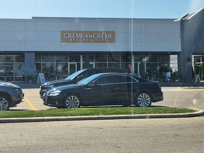 The parking lot fills quickly with those in-the-know, each car representing someone who's about to have a significantly better day than they planned.