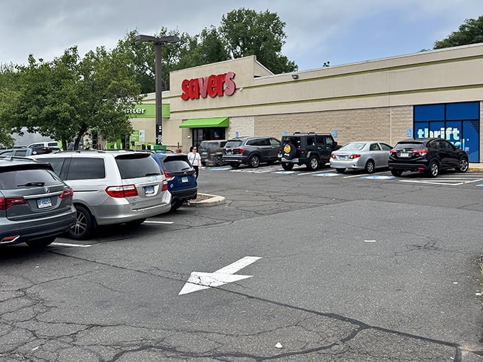 The parking lot fills with treasure hunters who know that the best shopping doesn't require maxing out credit cards.