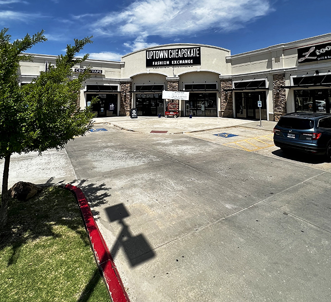 Accessible parking and a welcoming entrance&mdash;because the best deals shouldn't require an obstacle course to reach them successfully.