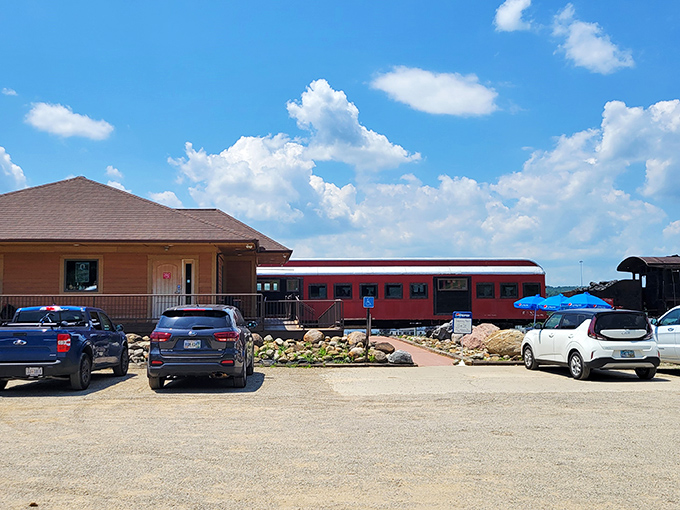 The parking lot might be your first stop on this culinary journey, but after experiencing the diner, it'll be the last thing you remember.