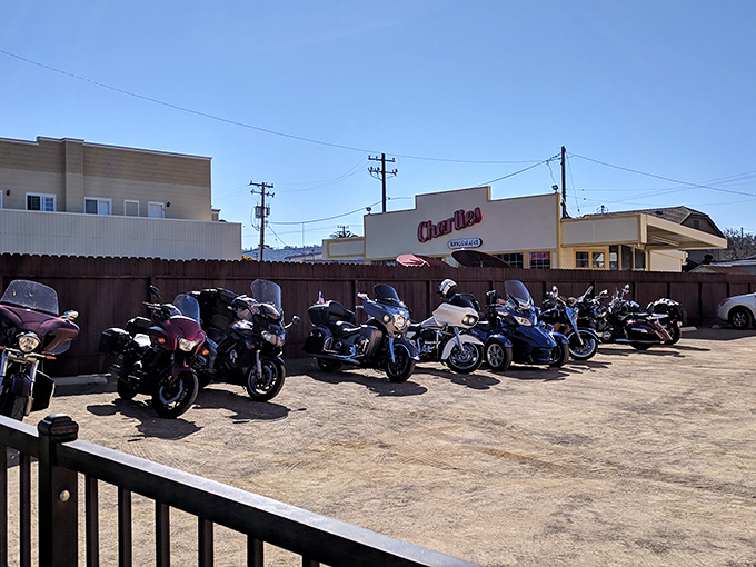 When the parking lot is filled with motorcycles, you know you've found a place that bikers&mdash;who never settle for mediocre food&mdash;approve of.