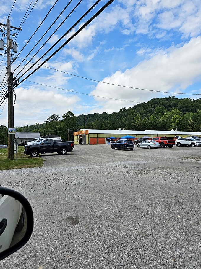 Nestled against West Virginia's rolling hills, this unassuming building houses universes of possibility and parking spots for determined explorers.