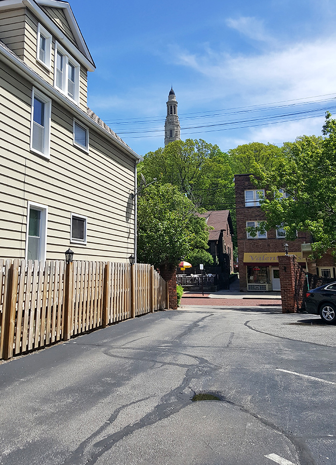 Little Italy's charm extends beyond restaurant walls, where historic buildings and church spires create the perfect prelude to your meal.