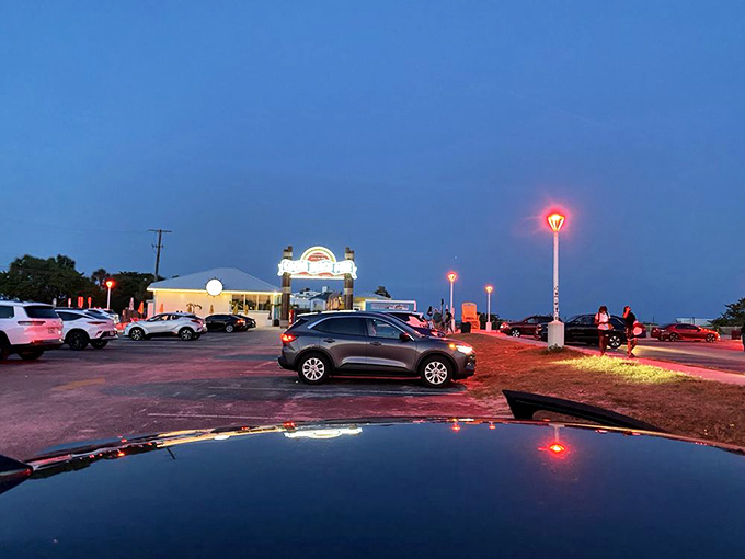 As evening falls, Cocoa Beach transitions from sun-soaked playground to nighttime haven. Twinkling lights guide visitors to seaside dining and entertainment options.