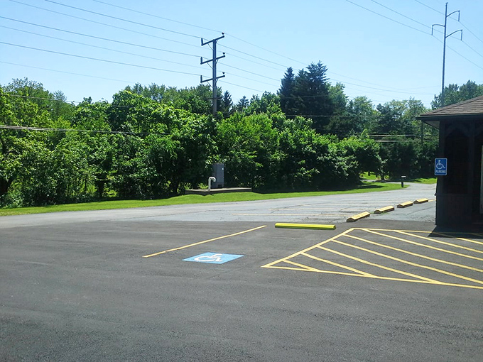 A humble parking lot that's seen generations of diners arrive hungry and leave with that special kind of contentment only great food provides.