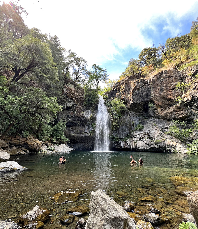 The ultimate swimming pool doesn't have chlorine or a swim-up bar, just 60 feet of falling water and a refreshing reminder of nature's perfection.