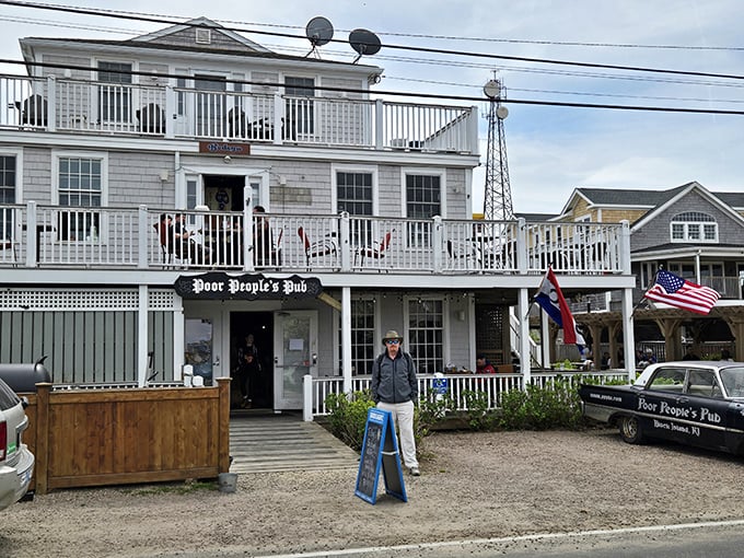 Poor People's Pub proves the best island spots often hide behind humble names &ndash; a local treasure for post-beach refreshments.