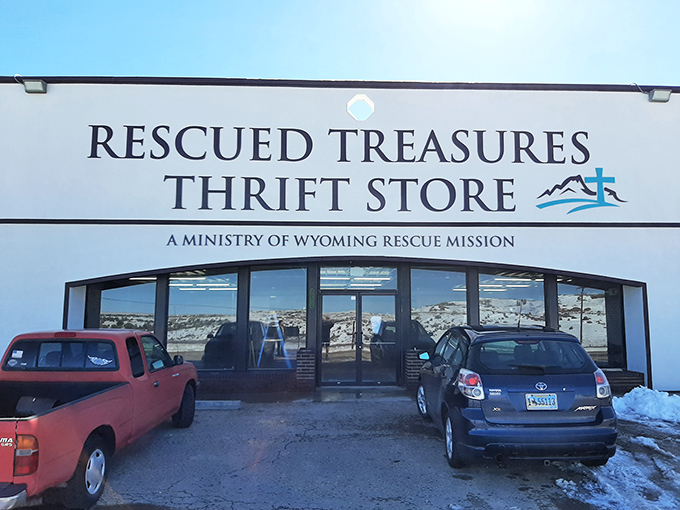 The promise of treasure hunting beckons from this unassuming storefront&mdash;like a book whose modest cover conceals the most captivating story inside.