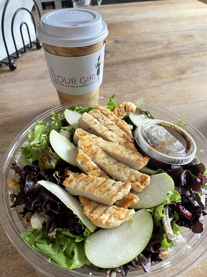 A salad so fresh and thoughtfully composed, it almost—almost—makes you forget about that cookie you're planning for dessert.