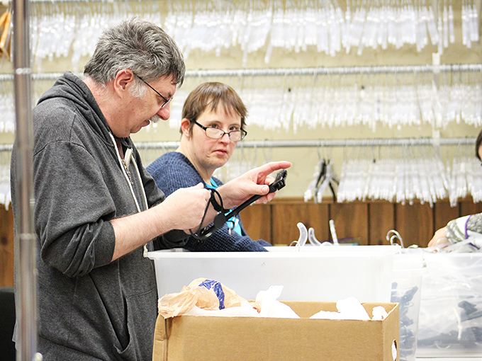 Behind the scenes, dedicated staff carefully evaluate donations, ensuring only quality items make it to the sales floor&mdash;the unsung heroes of thrift.
